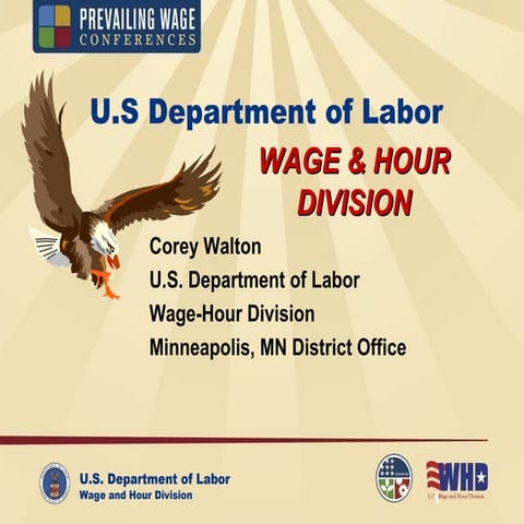 U.S. Department of Labor - Wage & Hour Division | PPT