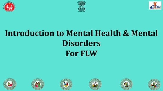 Mental health awareness presentation | PPT
