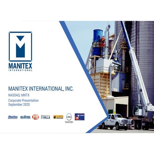 Manitex International Presentation | PDF
