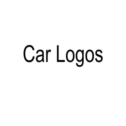 Car_Logos_right brain education for kids.ppt