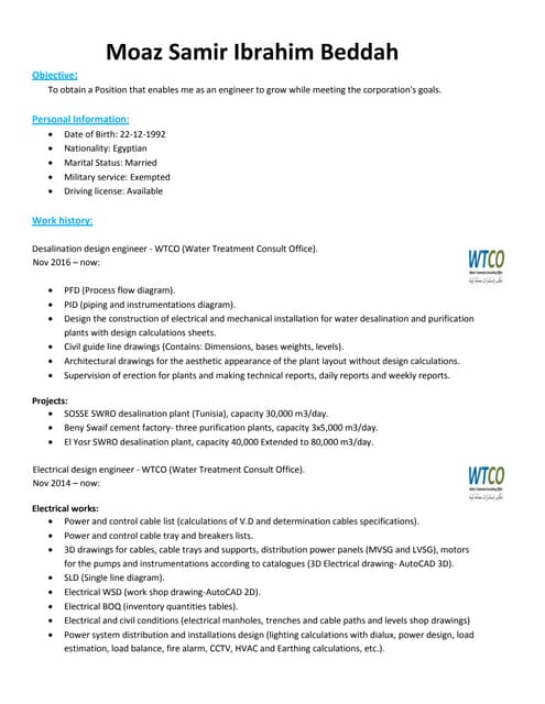 Moaz resume | PDF