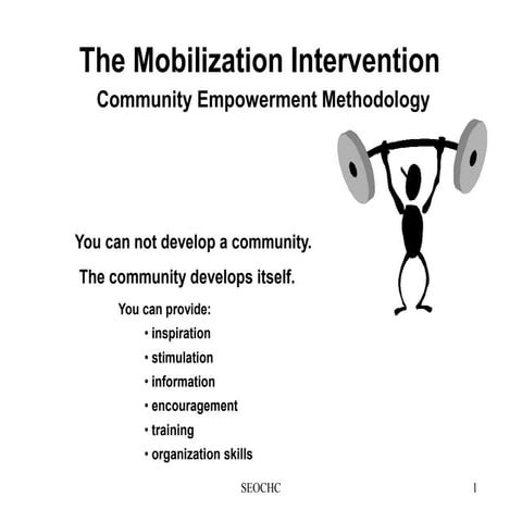 Mobilising a Community for Change - Abid Jan Ottawa | PPT