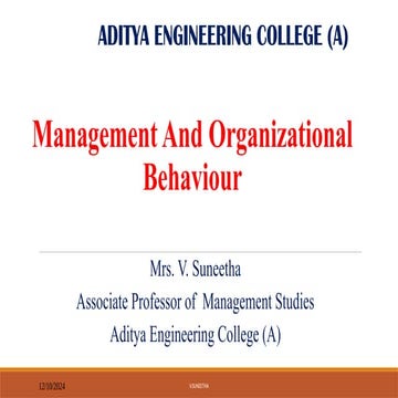 MOB-Unit-4.pptx managerial objective behaviour | PPTX