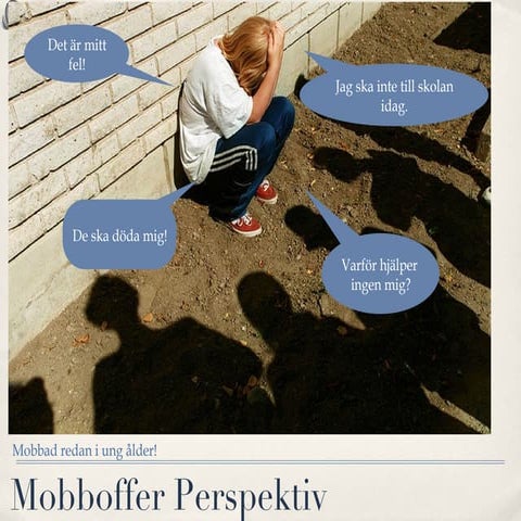 Mobbning Gestaltning | PPT