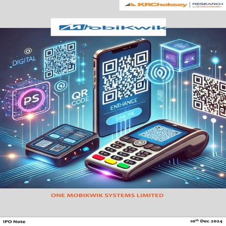 Mobikwik Research Report for upcoming IPO 12.9.24