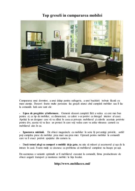 MOBILA LA COMANDA: TIPURI BIROURI COPII - CARACTERISTICI | PDF