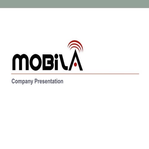 Mobila Company Presentation | PPTX