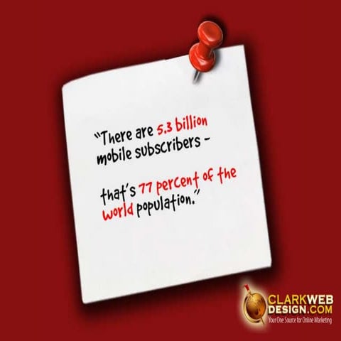 Post it Notes: Interesting Mobile Facts | PPTX