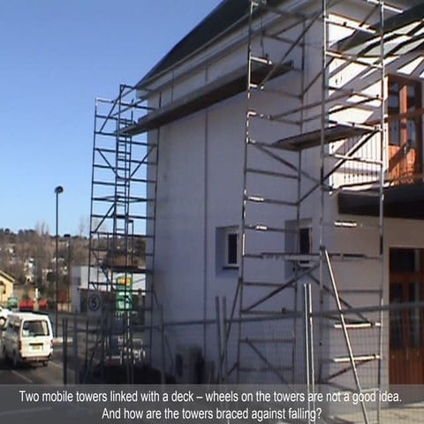 Mobile Scaffold Faults | PPT