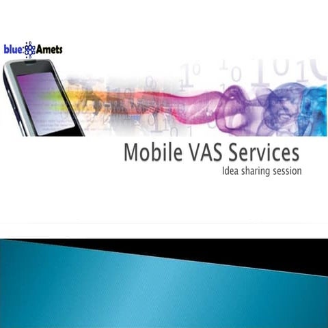 Mobile VAS | PPT | Telecommunications Industry | Industries