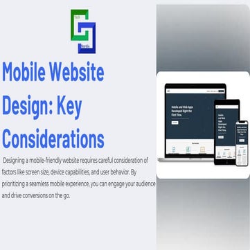 Mobile-Website-Design-Key-Considerations. | PPT