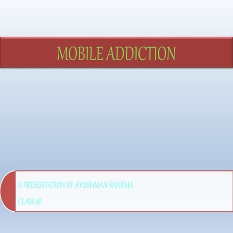mobile addiction.pptx