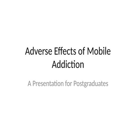 mobile addiction.pptx