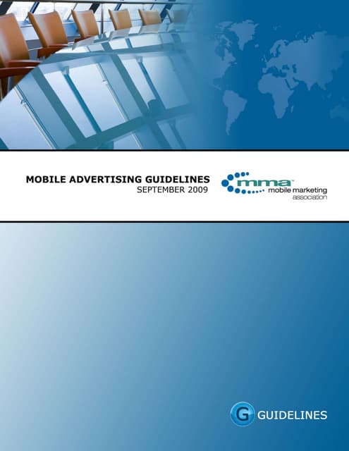Mobile Marketing Association (asia Pacific) presentations