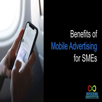Benefits of Mobile Advertising to SMEs | PPTX
