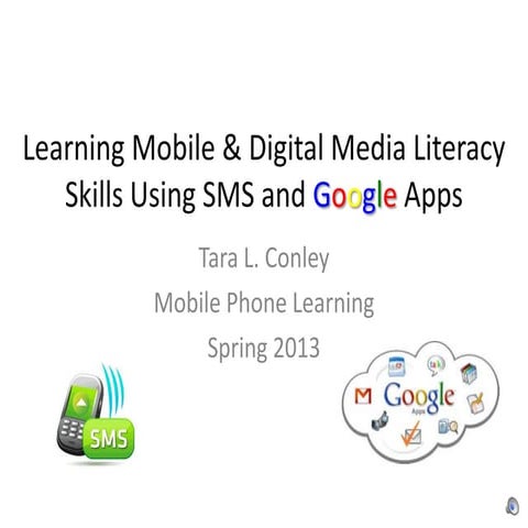 Mobile and digital media literacy learning activity | PPT