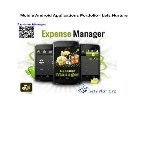 Mobile Android Applications Portfolio - Lets Nurture | PDF