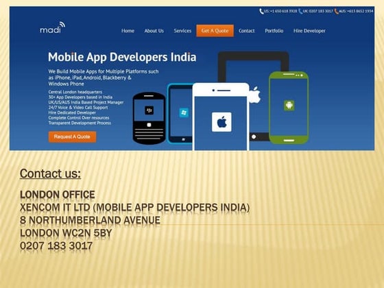 Mobile app developers india