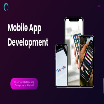 Mobile App Development Design Company Mohali | PDF