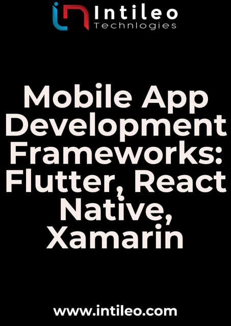 Top 14 Mobile App Development Tools for Building Apps | PDF