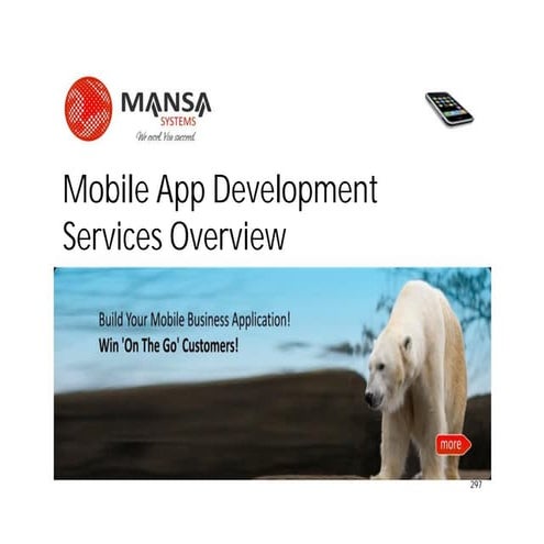 Mobile apps development | PPT