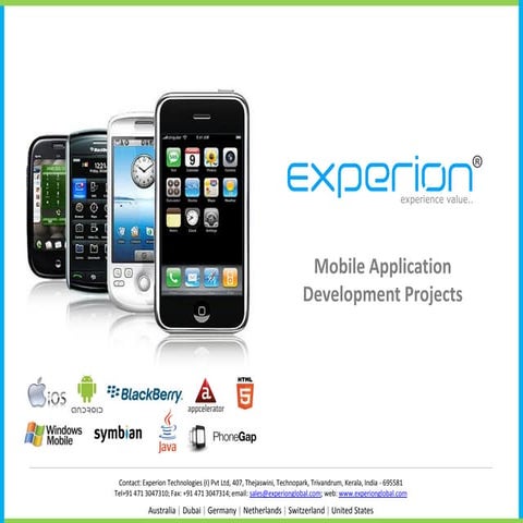 Experion - Mobile Applications | PPT