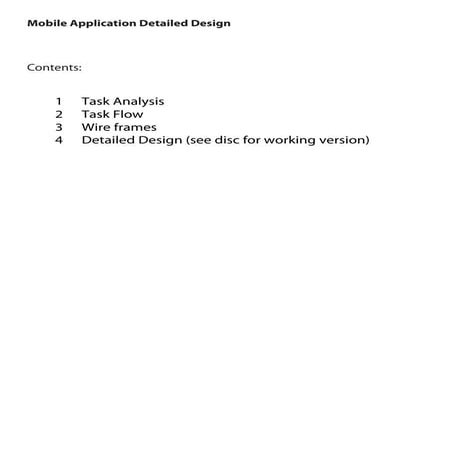 Mobile application final | PDF