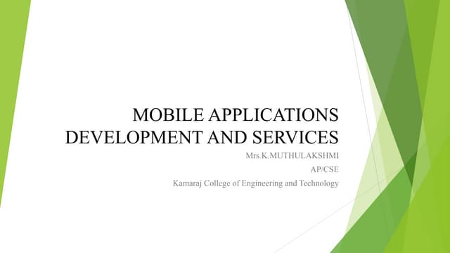 Complete Guide to Mobile App Development | PDF