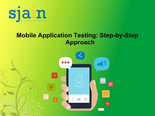 Mobile Application Testing Ppt