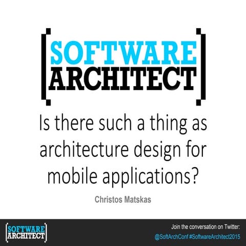 Mobile Application Architecture Pptx Computer Software And 1044