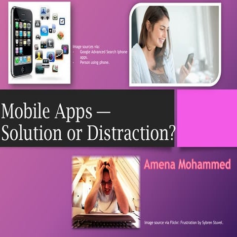 Mobile apps—solution or distraction | PDF