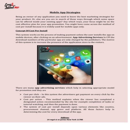 Mobile App Strategies | PDF