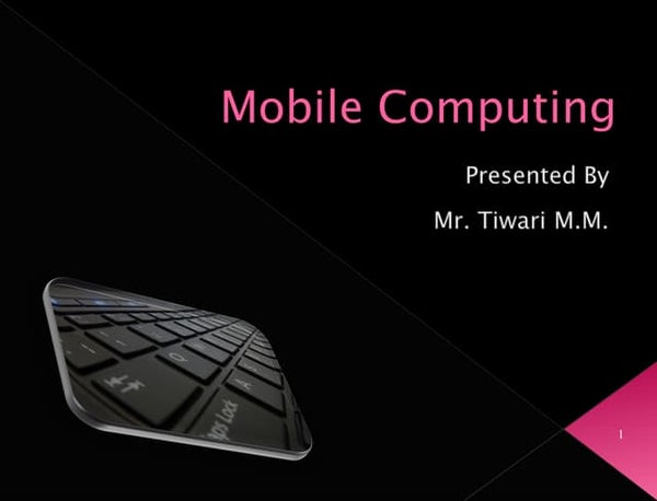 Presentation Mobile Computing 5271