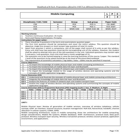 Mobile_Computing syllabus..............n | PDF