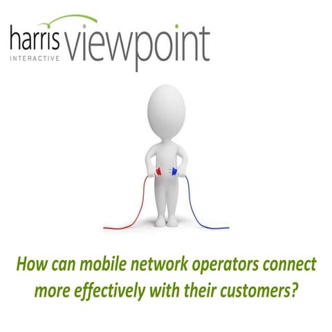 Mobile Connections - Engagement with Mobile Network Operators | PPTX