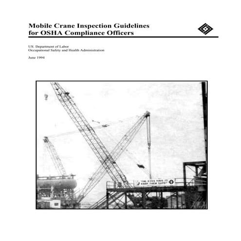 Mobile crane inspection guidelines | PDF