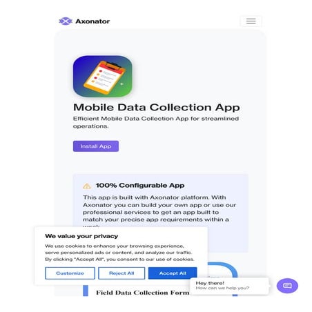 Efficient Mobile Data Collection App for streamlined operations. | PDF