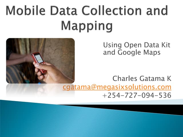 Mobile Data Collection Using Odk Pdf Internet Computing