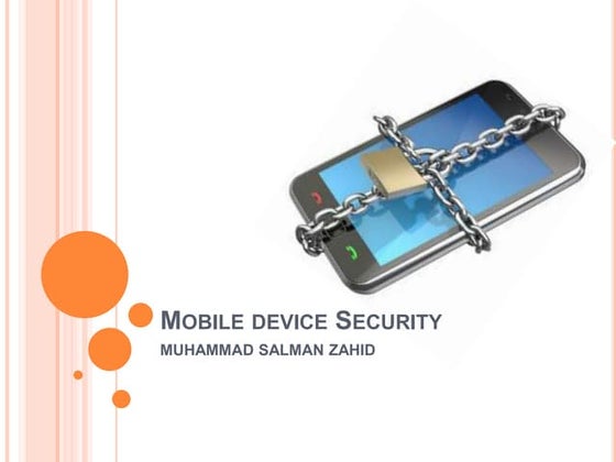 Mobile Device Security Infographic | PDF
