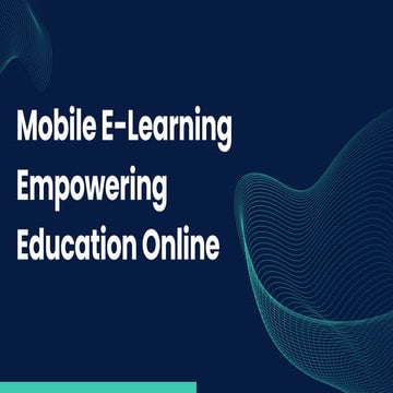 Mobile Learning | PDF