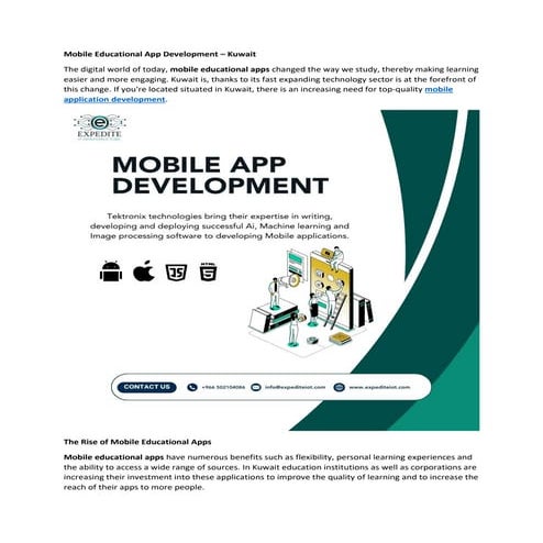 Mobile Educational App Development in Kuwait.pdf