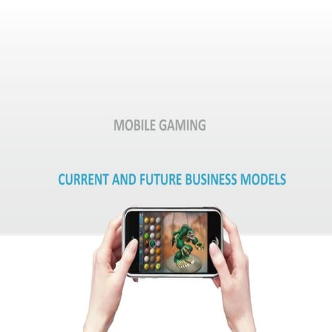 Mobile gaming monetization | PPTX
