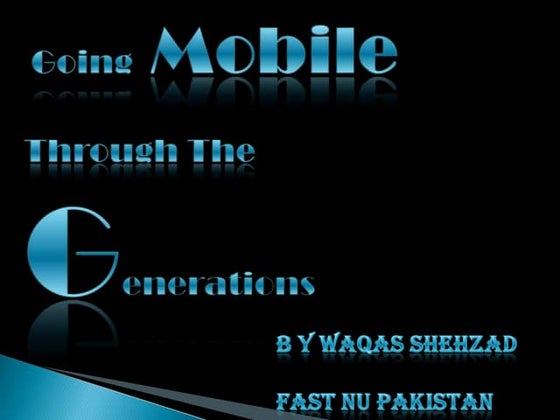 evolution of mobile networks generations 1G, 2G, 3G, 4G, 5G.pdf