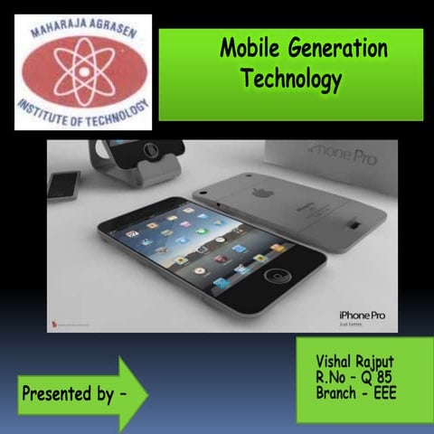 Mobile generation technology | PPTX