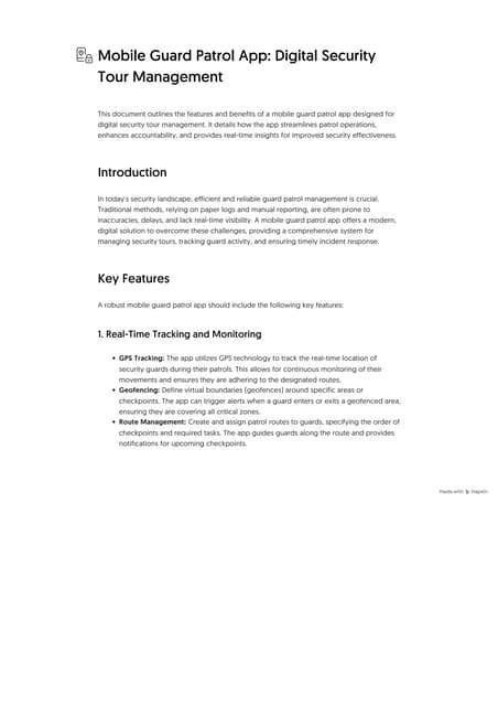Guard Tour Mobile App Dashboard - Monitor All Security Patrols.pdf