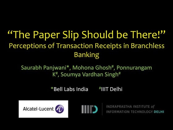 TransactionTree receipt fact sheet 2011 | PDF