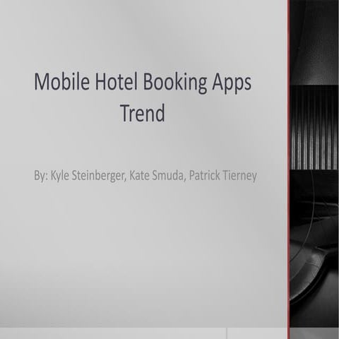 Hotel App Development | PPTX