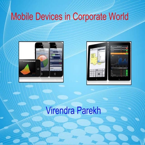 Mobile in corporate world | PPT