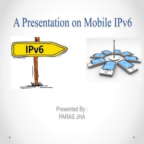 Mobile ipv6 | PPT