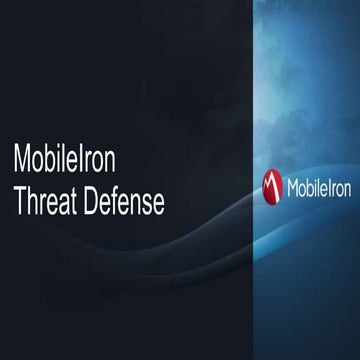 MobileIron Threat Defense | PPTX